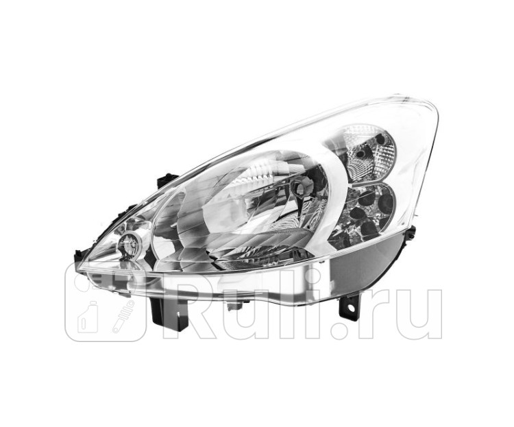 Фара левая (TYC) для Peugeot Partner 2 (2008-2012) 20-b810-05-2b ...
