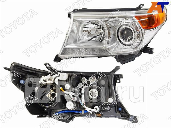 Фара левая (TOYOTA) для Toyota Land Cruiser 200 рестайлинг (2012-2015 ...